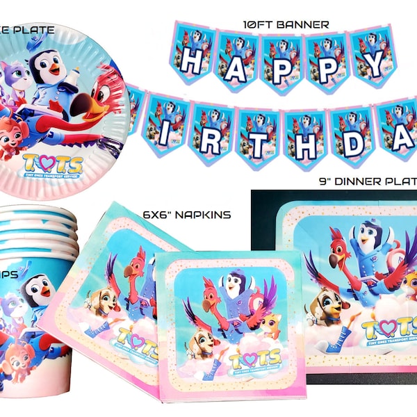 Tots Birthday Decorations - Etsy