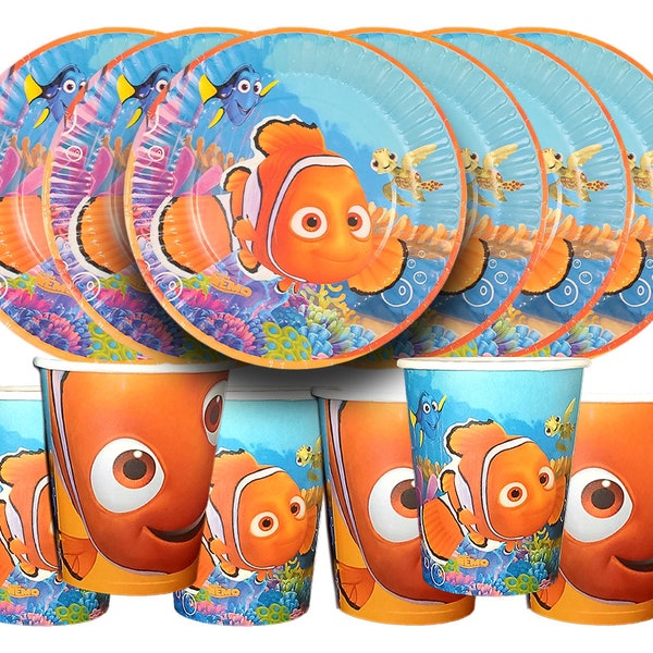 Nemo Birthday Supplies - Etsy