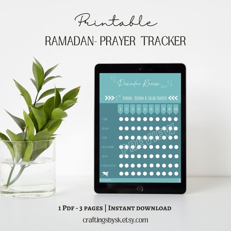 Ramadan Printable - Etsy