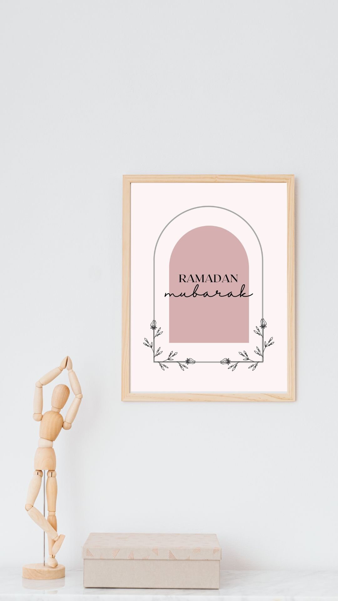 Printable Ramadan Minimalistic Art Frame Decoration Ramadan Decoration ...