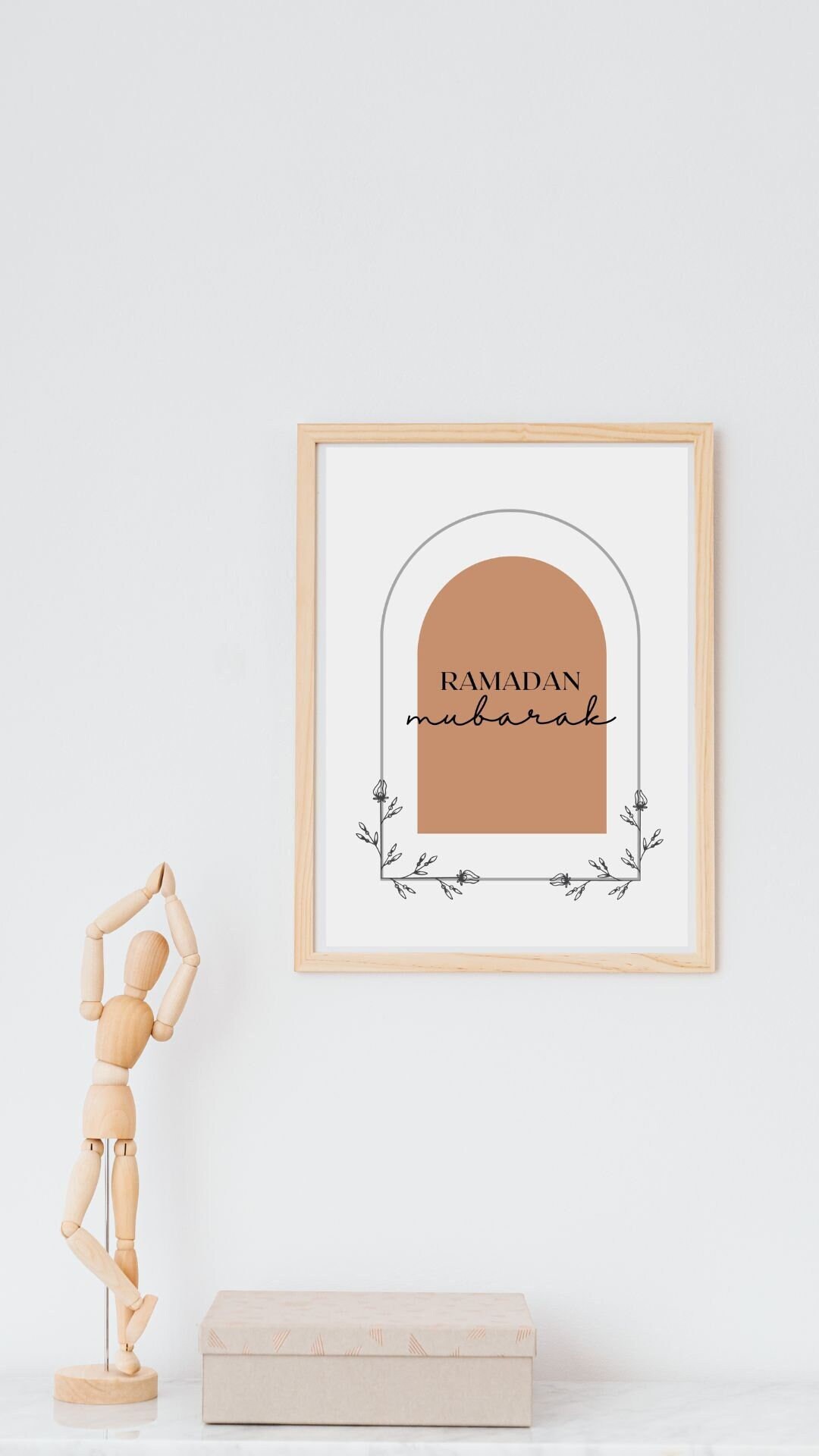 Printable Ramadan Minimalistic Art Frame Decoration Ramadan Decoration ...
