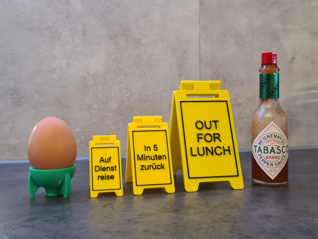 Bring Fun to the Office: Funny Table Signs - Environmentally Friendly ...