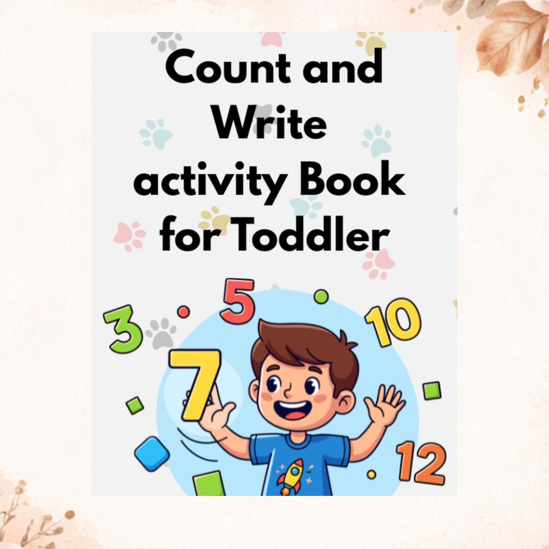 Count and Write | Printable Counting Worksheets for Toddlers ...