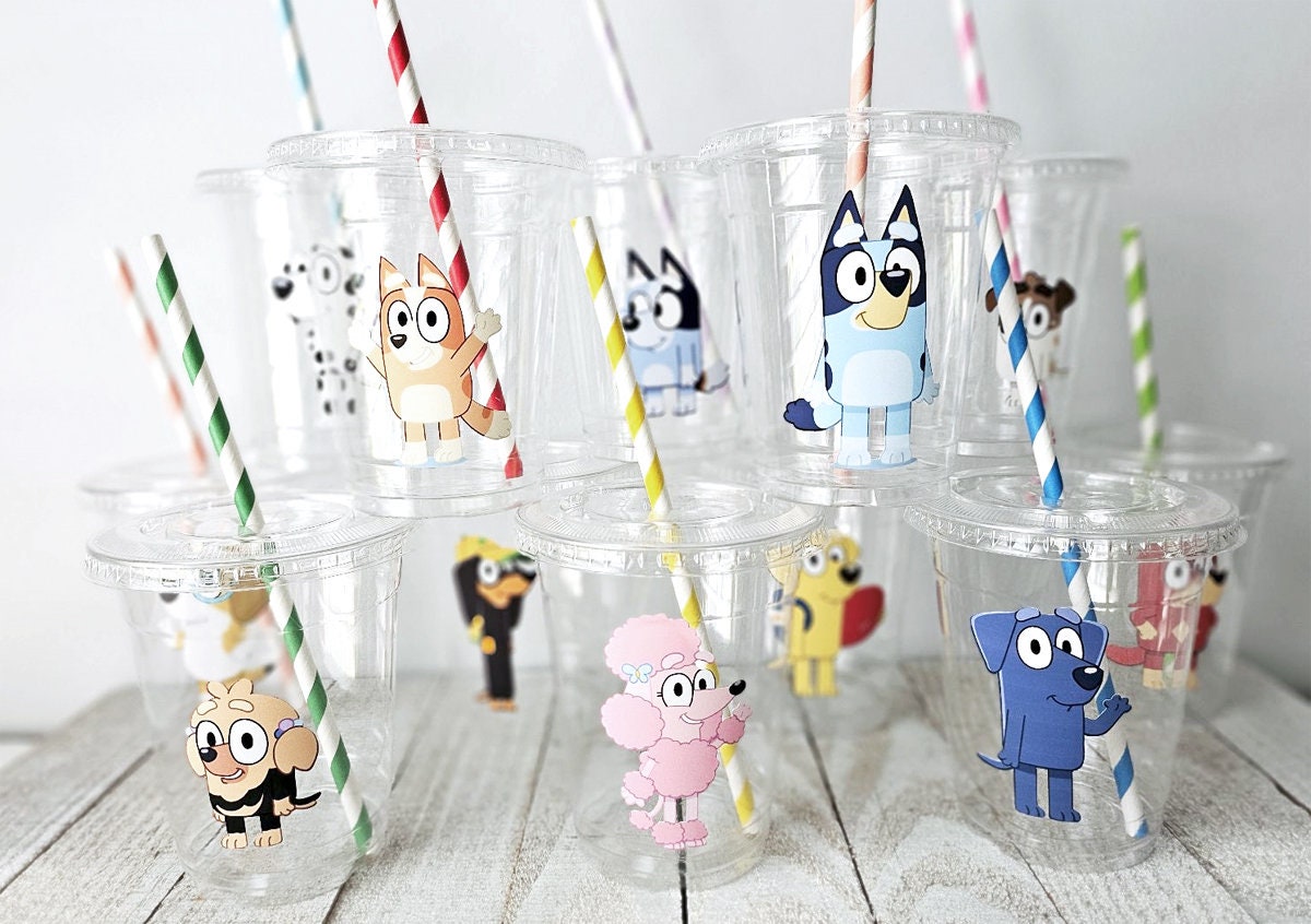 Bluey Birthday Cups Bluey Party Cups Bluey Birthday - Etsy Australia