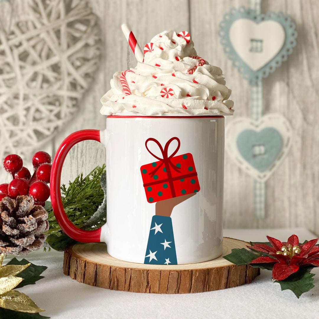 Christmas Mugs Merry Christmas Mug Christmas Tree Mug Holiday Mug ...