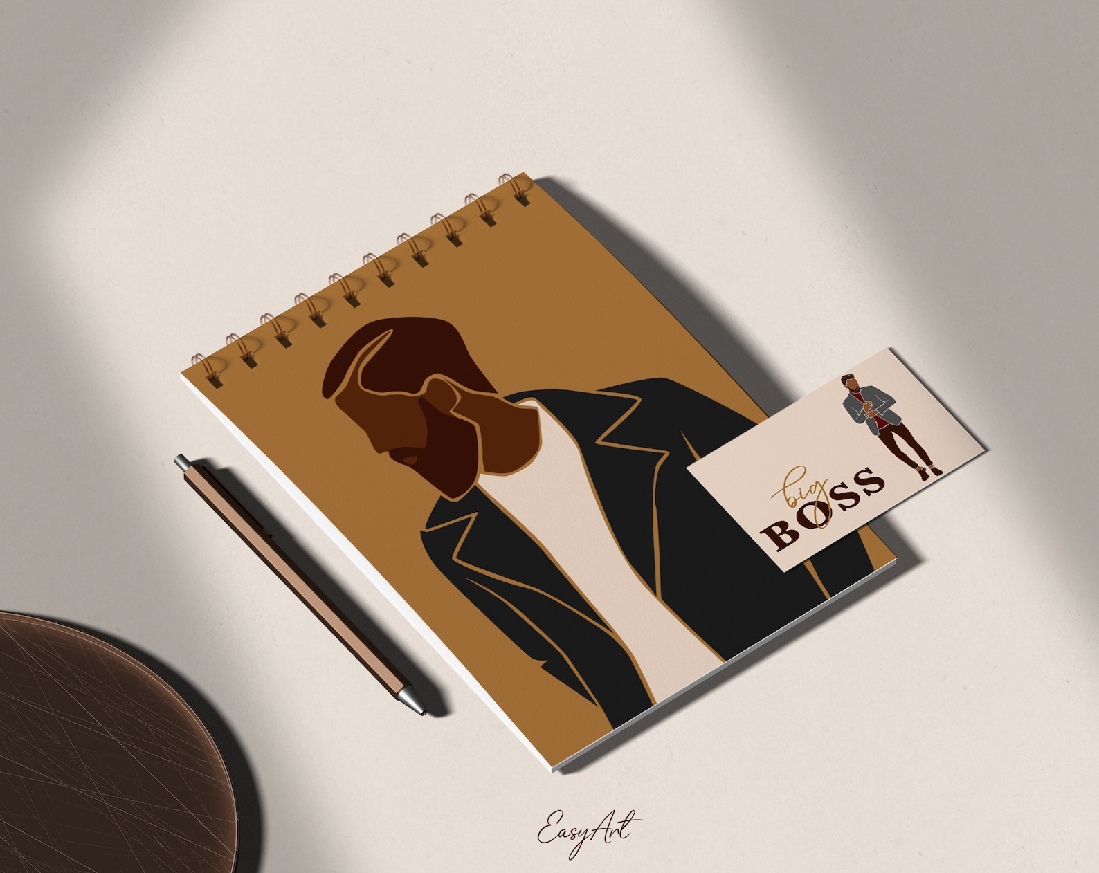 Boss Man Svg, Black Man Clipart, Big Boss Svg, Man Portrait, African ...