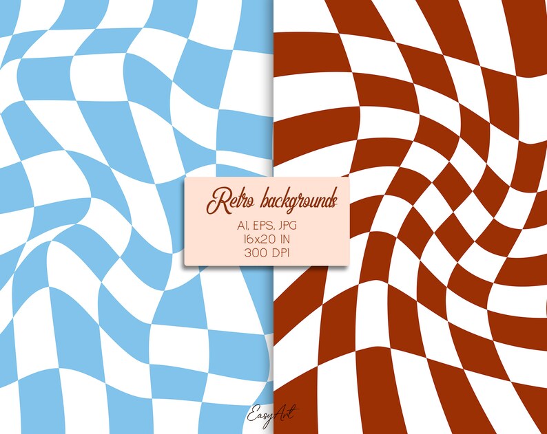 Retro Background, Groovy Printable, 70's Clipart, Groovy Paper, Retro ...