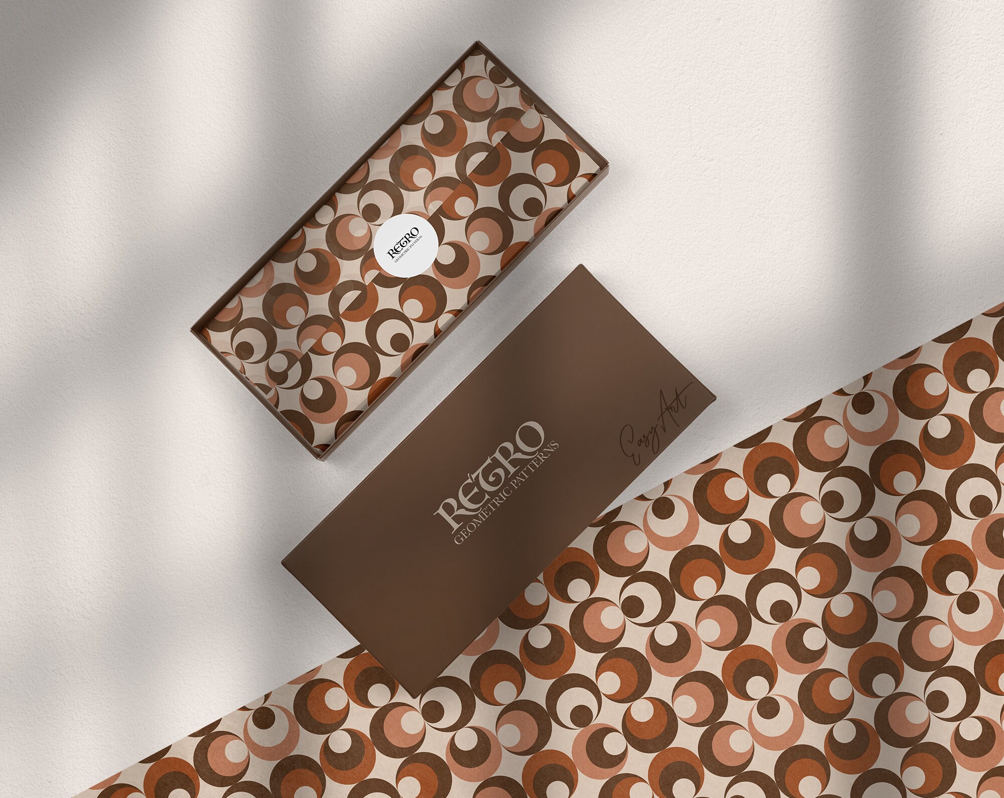 Retro Digital Paper, 70s Retro Patterns, Geometric Background, Vintage ...