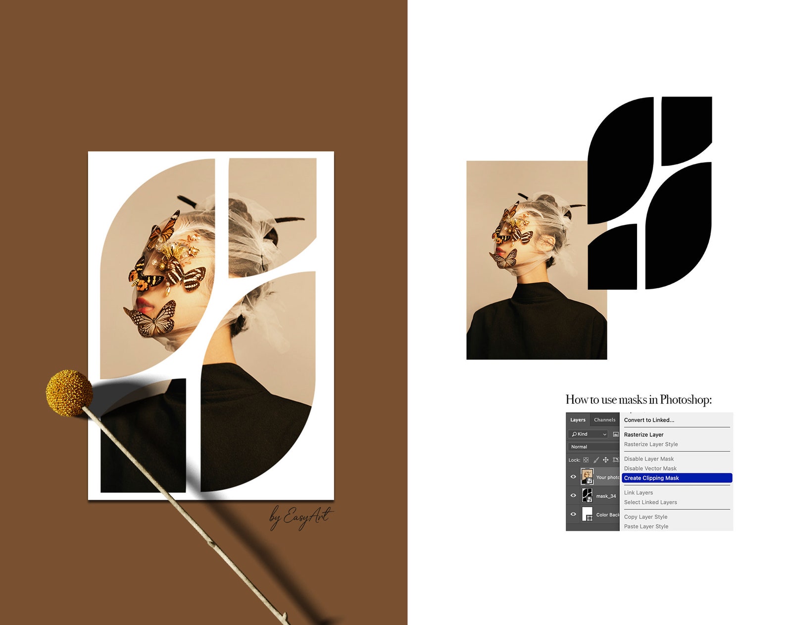 Masks Shapes SVG, Abstract Frames PNG, Ink Shapes, Clipping Masks ...