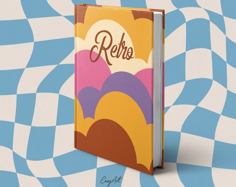 Retro Background, Groovy Printable, 70's Clipart, Groovy Paper, Retro ...