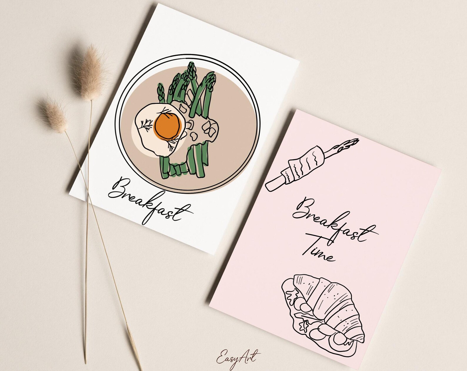 Breakfast Line Clipart, Hand Draw SVG, Outline Restaurant Menu Clipart ...