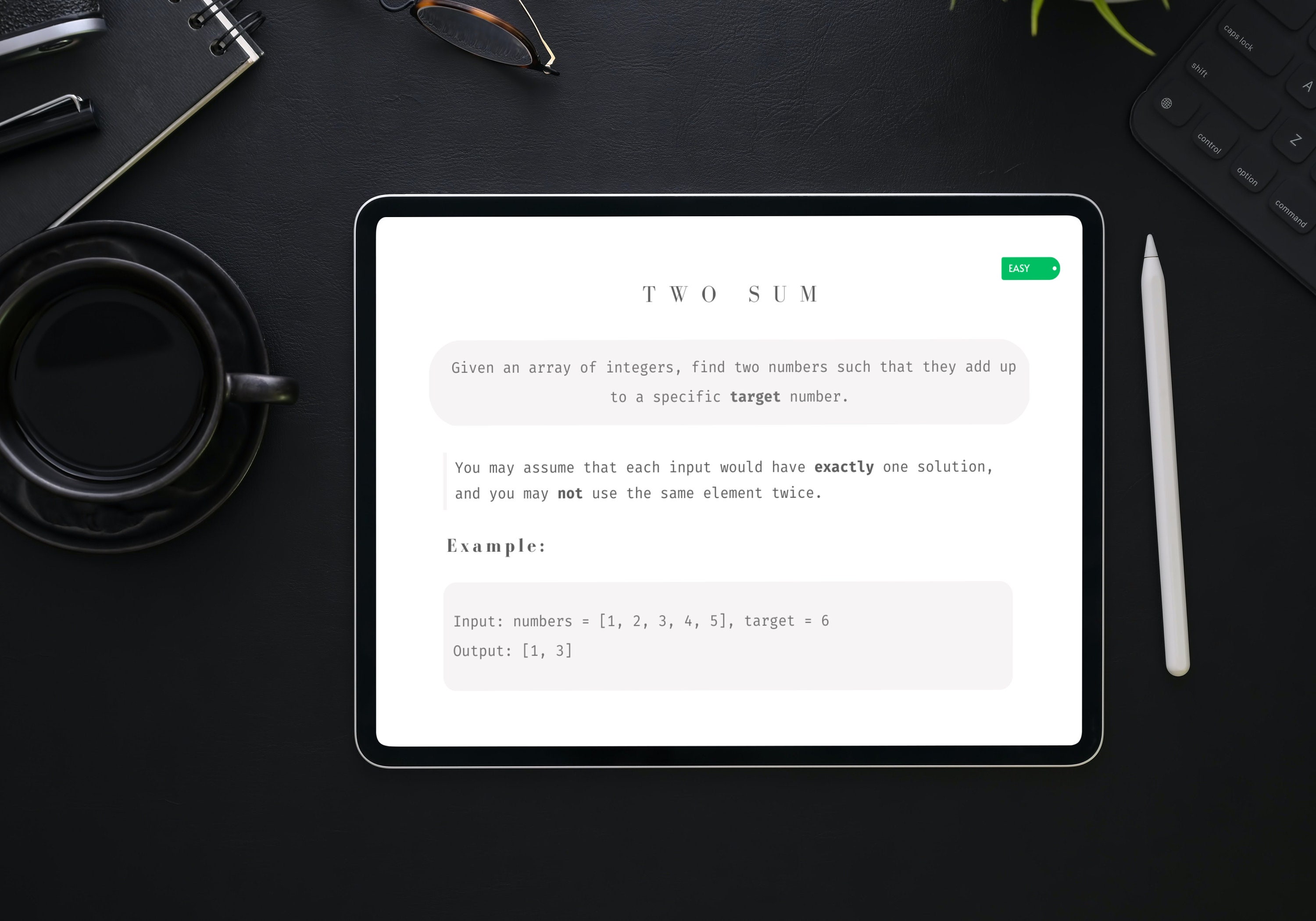20 Popular Coding Interview Problems Practice on Paper or PDF, for ...