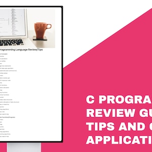 The C Programming Guide/cheat Sheet (PDF): From Basics to Advanced ...