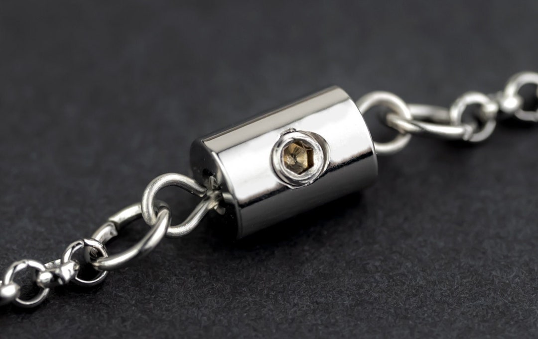 GENUINE STAINLESS STEEL Hex Lock Locking Clasp for Day Collars 8mm X 5 ...