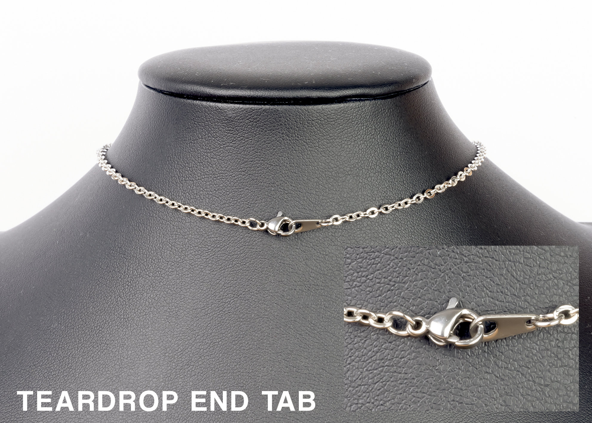 Stainless Steel Rolo Chain. Chunky 3mm Round Links. Custom Lengths ...