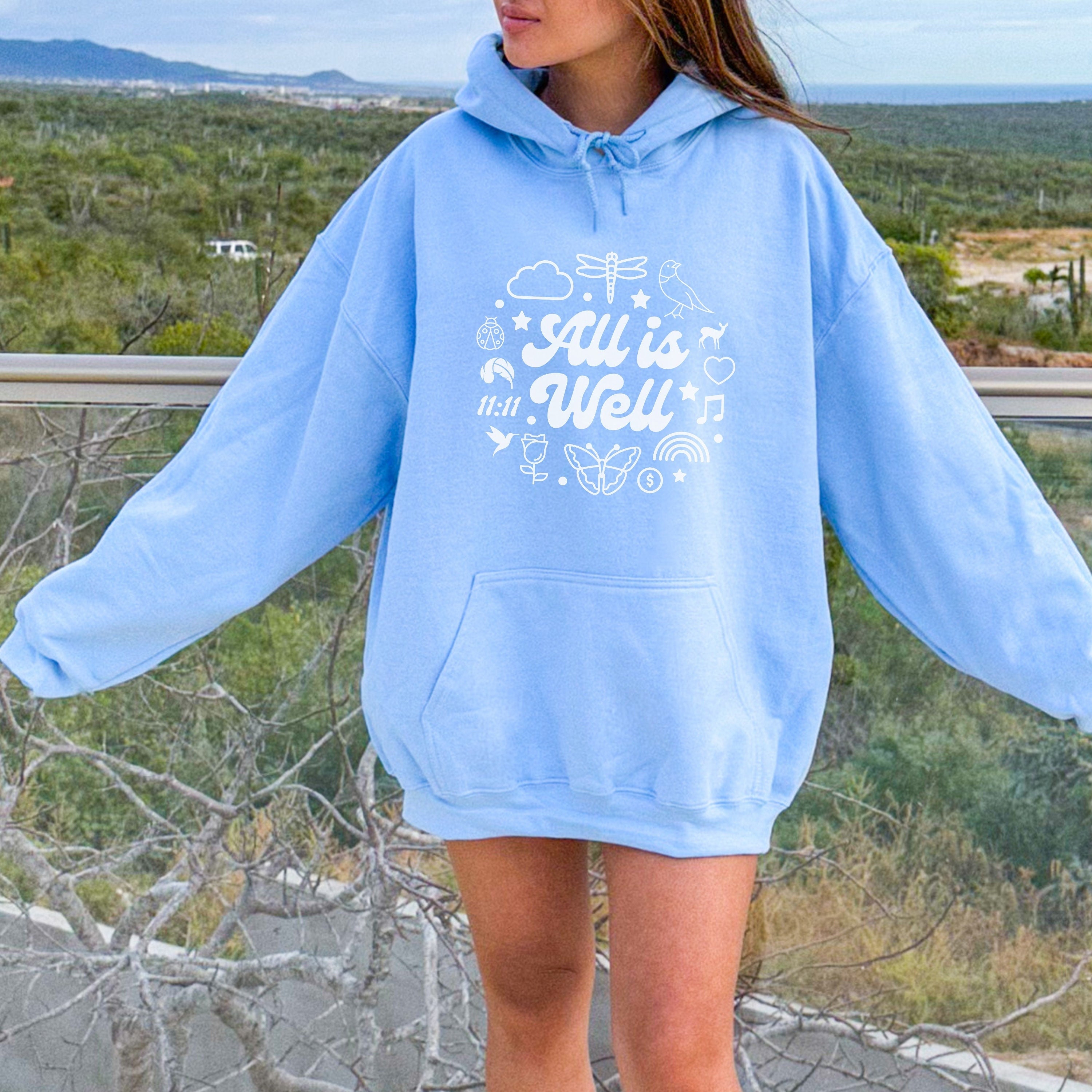 Positivity Hoodie, Spiritual Gift, Aesthetic Sweatshirt, Inspirational ...