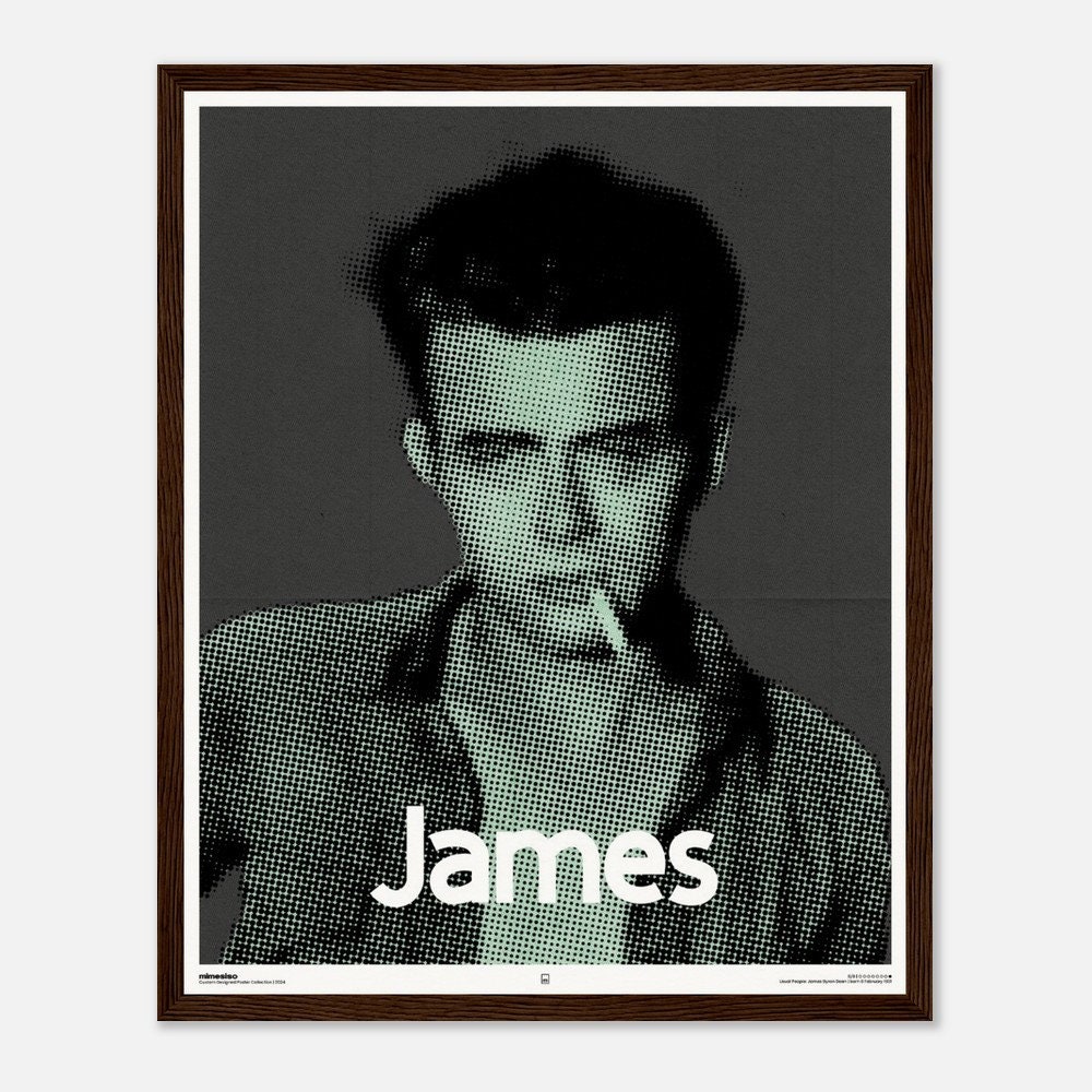 James Dean Poster - Etsy