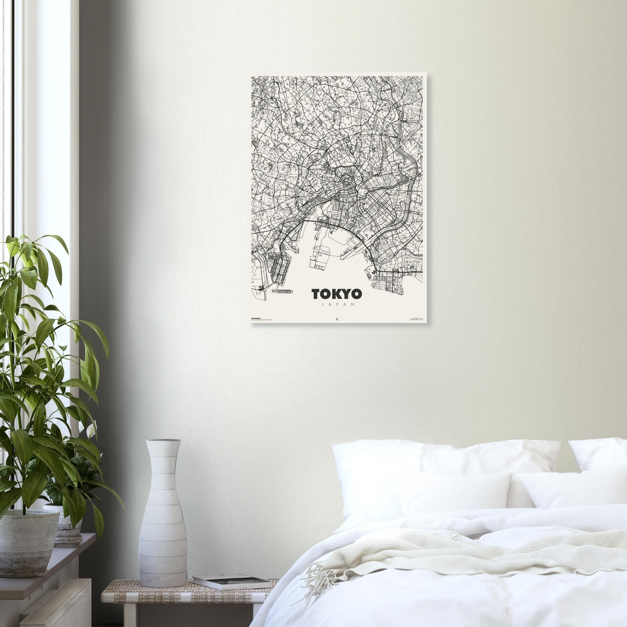 Tokyo Map Poster - Etsy