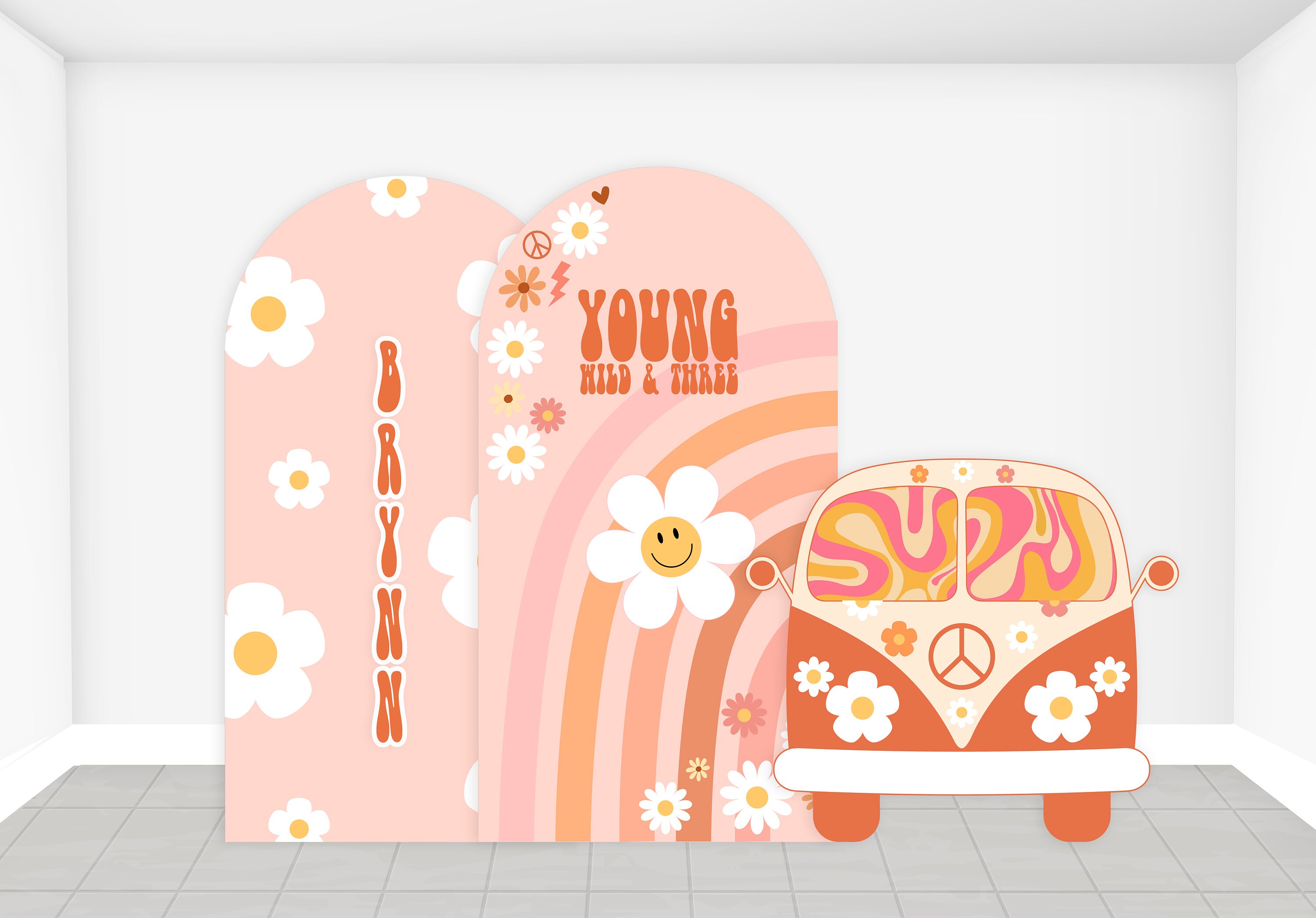 Personalized Any Themed Party Foam Board Set, Birthday Foam Board ...