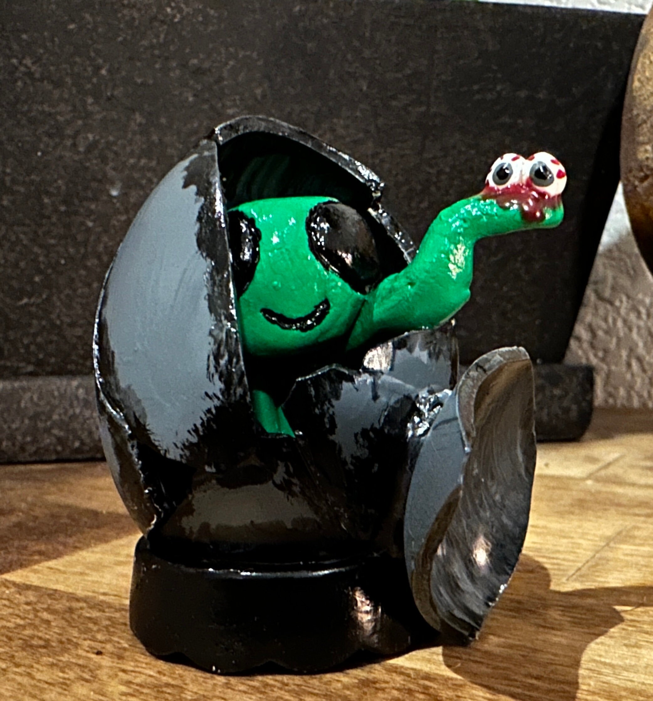 Hatching Alien Figurine - Etsy