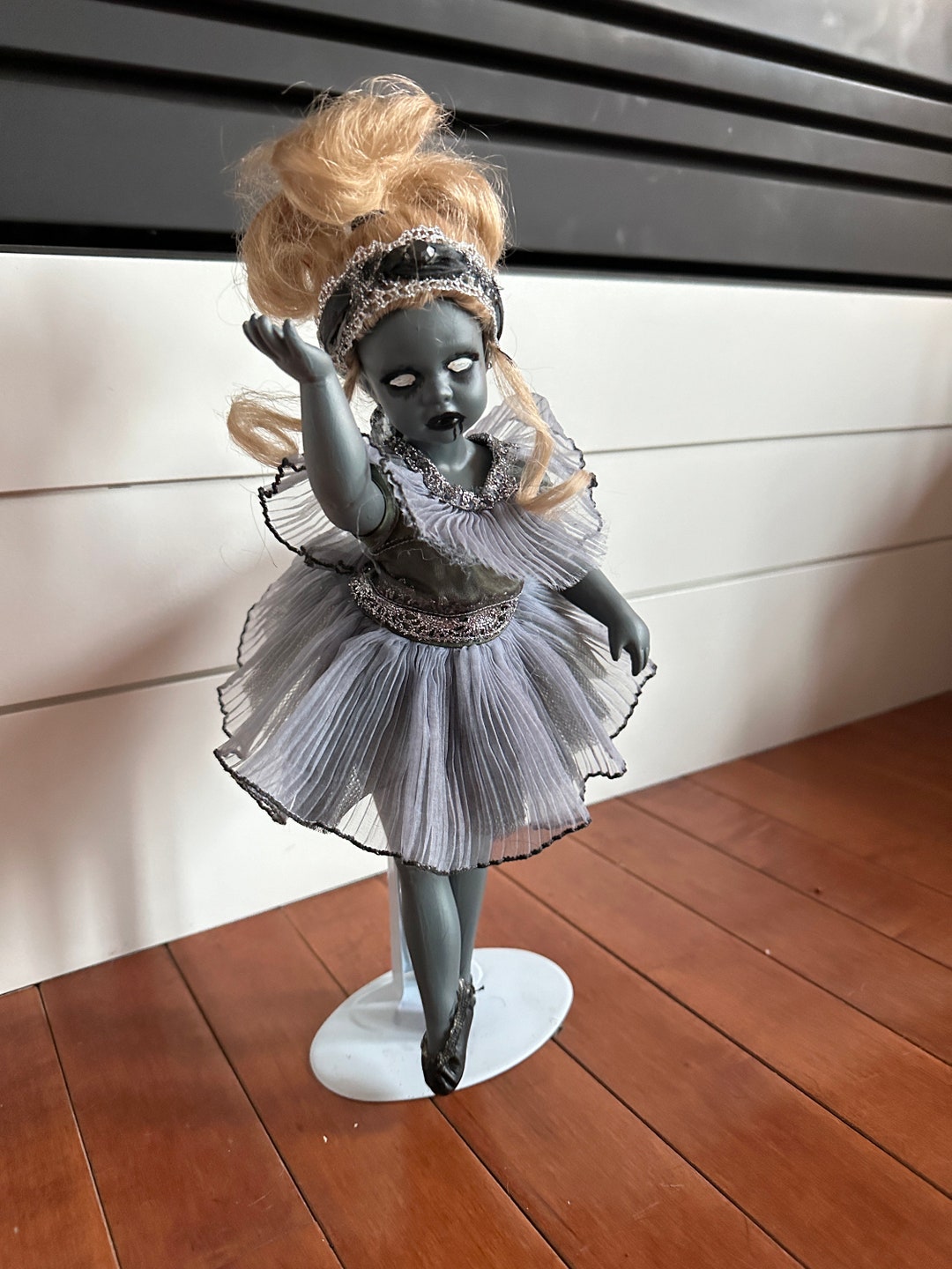 Creepy Doll Ballerina 12 Tall Halloween Indoor Decor - Etsy