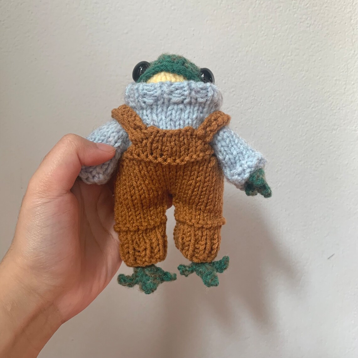 Frog Overall Pattern - Etsy