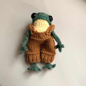 Frog Overall Pattern - Etsy