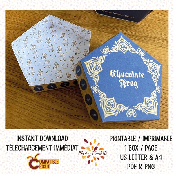 Chocolate Frog Box - Etsy