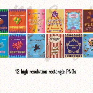 Magical Candy Labels | Printable Label | Digital File | Instructions ...