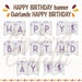 Regency Happy Birthday Banner | Printable Banner | Digital File ...
