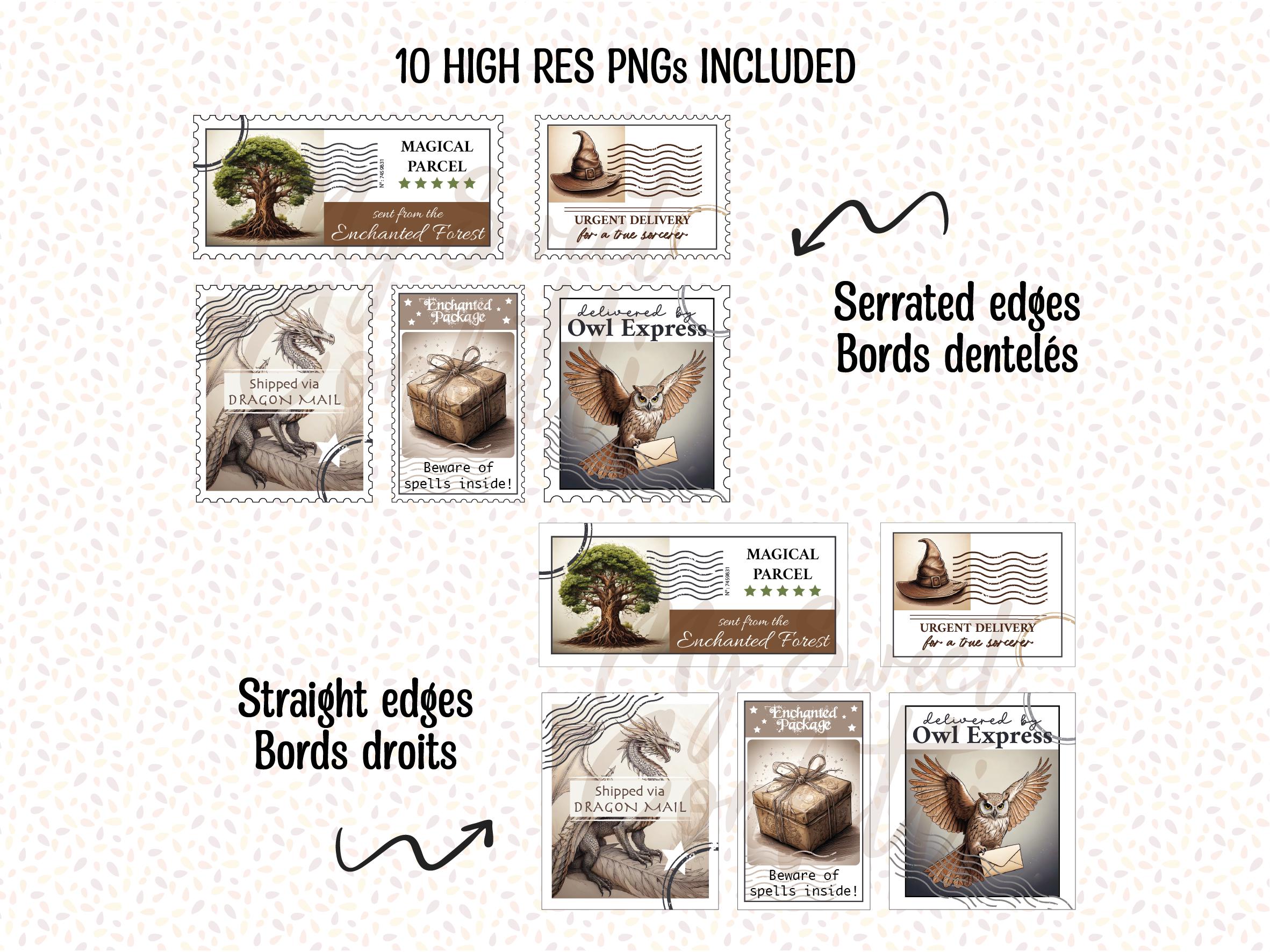 Printable Magic Stamps, Inspired by the Magical World, Perfect for ...