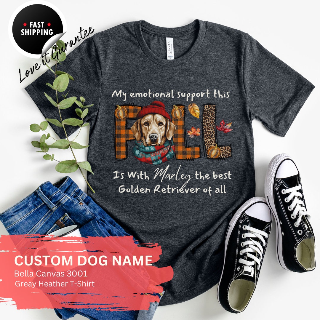 Personalized Therapy Dog T-shirt Custom Assistance Dog Shirt New Puppy ...