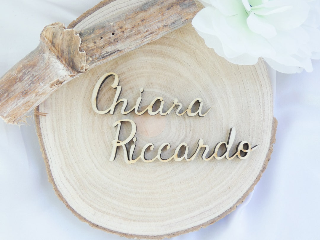 Wedding Placeholder Wedding Placeholder Names Wooden Names Wooden Place ...