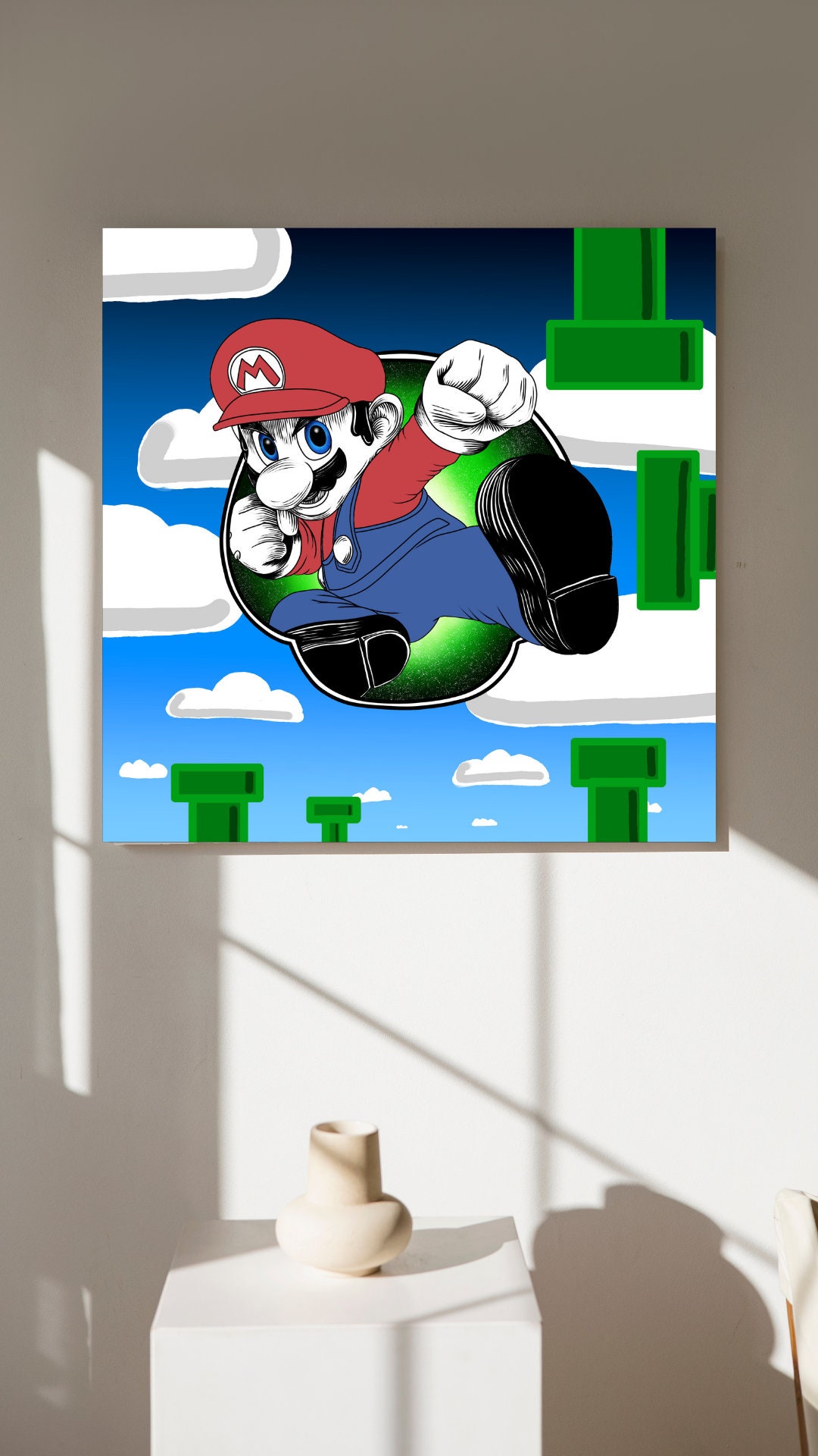 Poster Mario Bros. Personalize - Etsy