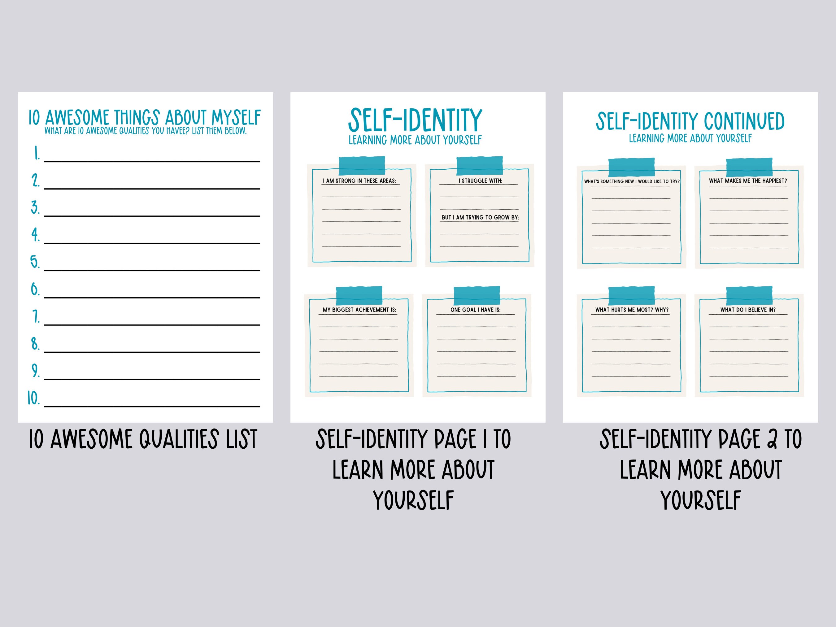 Self Love Workbook, Self Care Workbook, Self Love Journal, Self Care ...