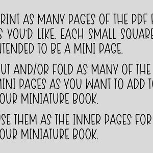 Miniature Books Inside Pages, Mini Books Inner Pages, Mini Size Book ...