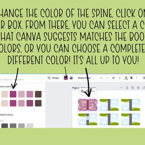 Miniature Books Editable Template, Canva Template, Mini Books, Ornament ...