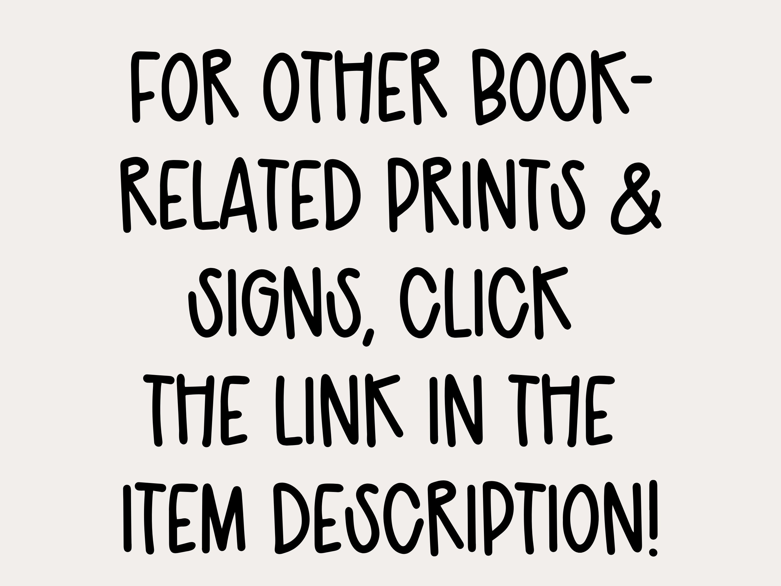 Book Boyfriend Wall Art Digital Print PRINT AT HOME Book - Etsy