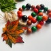 Fall Wooden Beads Garland - Etsy