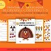 Thanksgiving Counting Pages, Preschool, Halloween Counting Activities ...