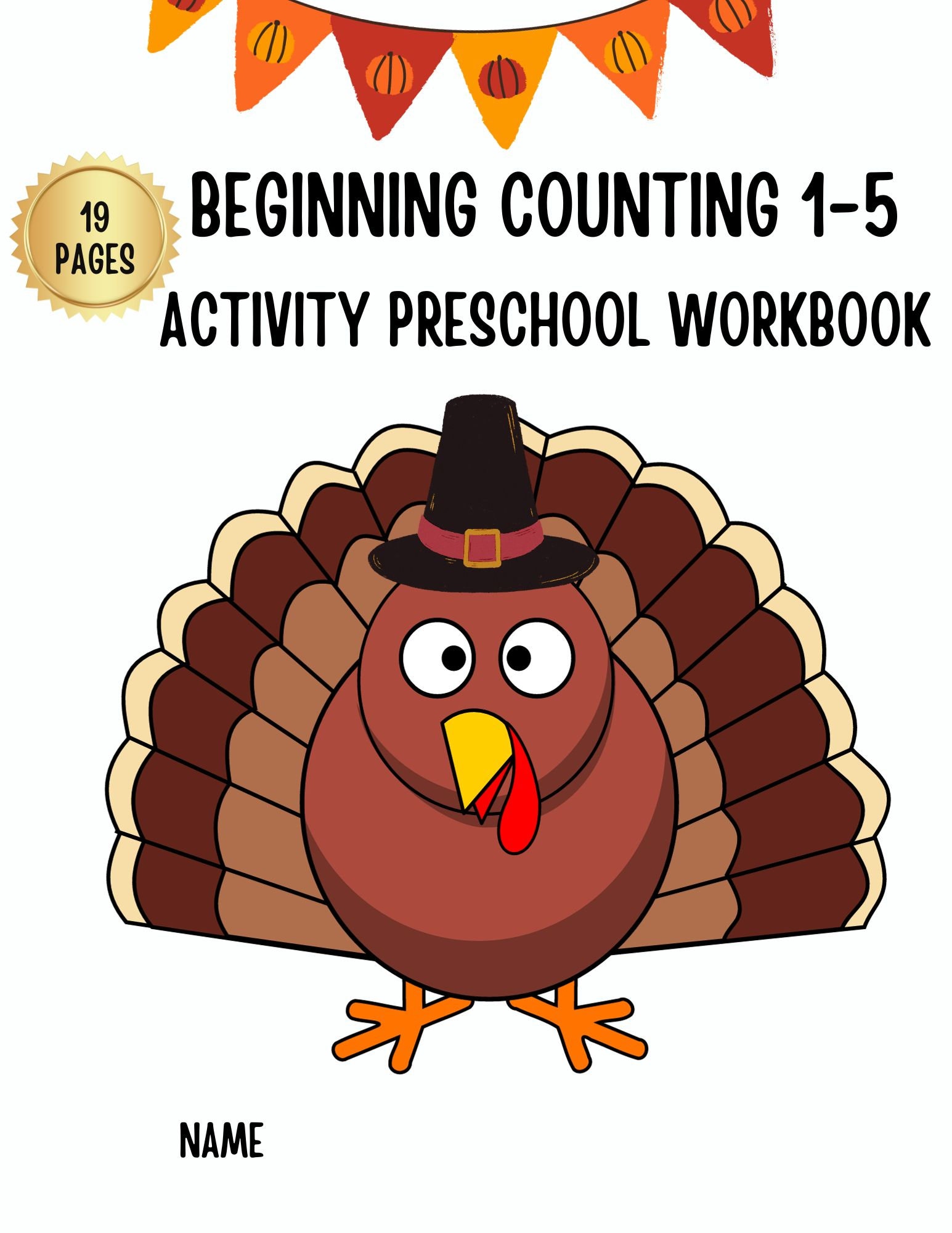 Thanksgiving Counting Pages, Preschool, Halloween Counting Activities ...
