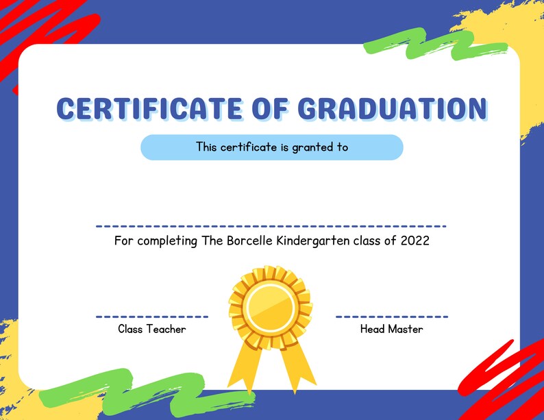 Preschool, Homeschool, Certificates, Awards, Preschool Printables ...