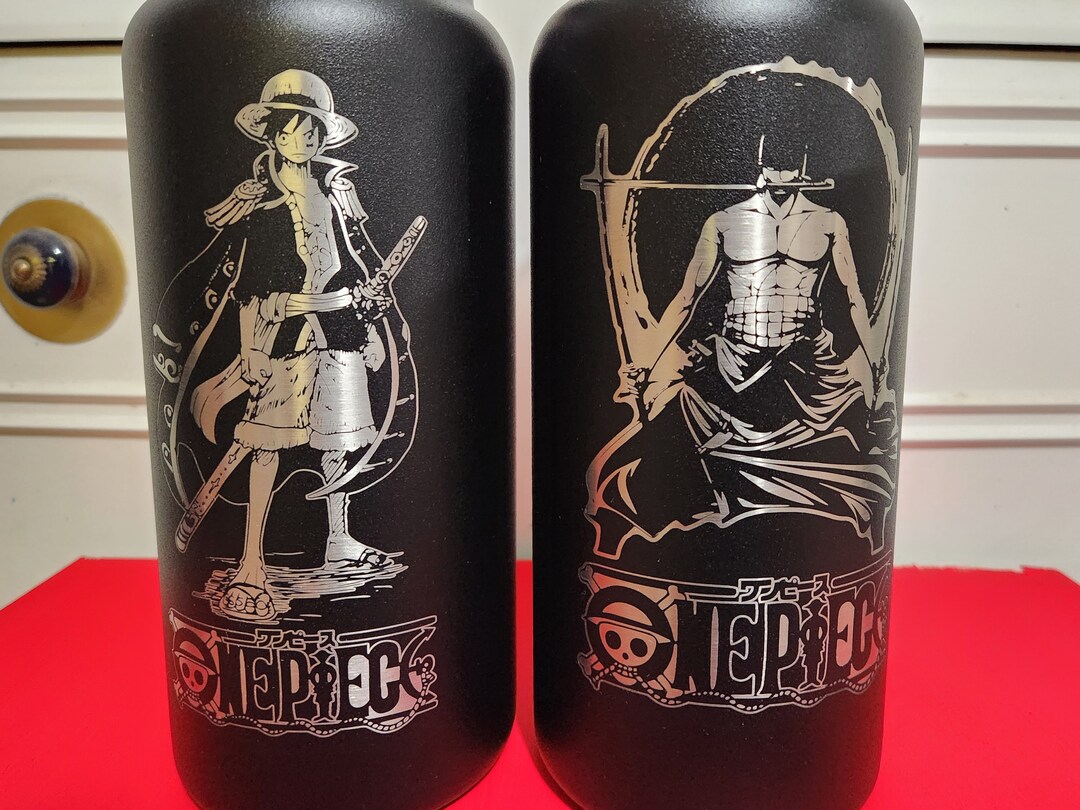 32 Oz Two Image Back to Back Laser Engraved Anime Lover Water - Etsy