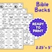 Printable Bible Bucks: Christian Reward System for Kids (PDF) - Etsy