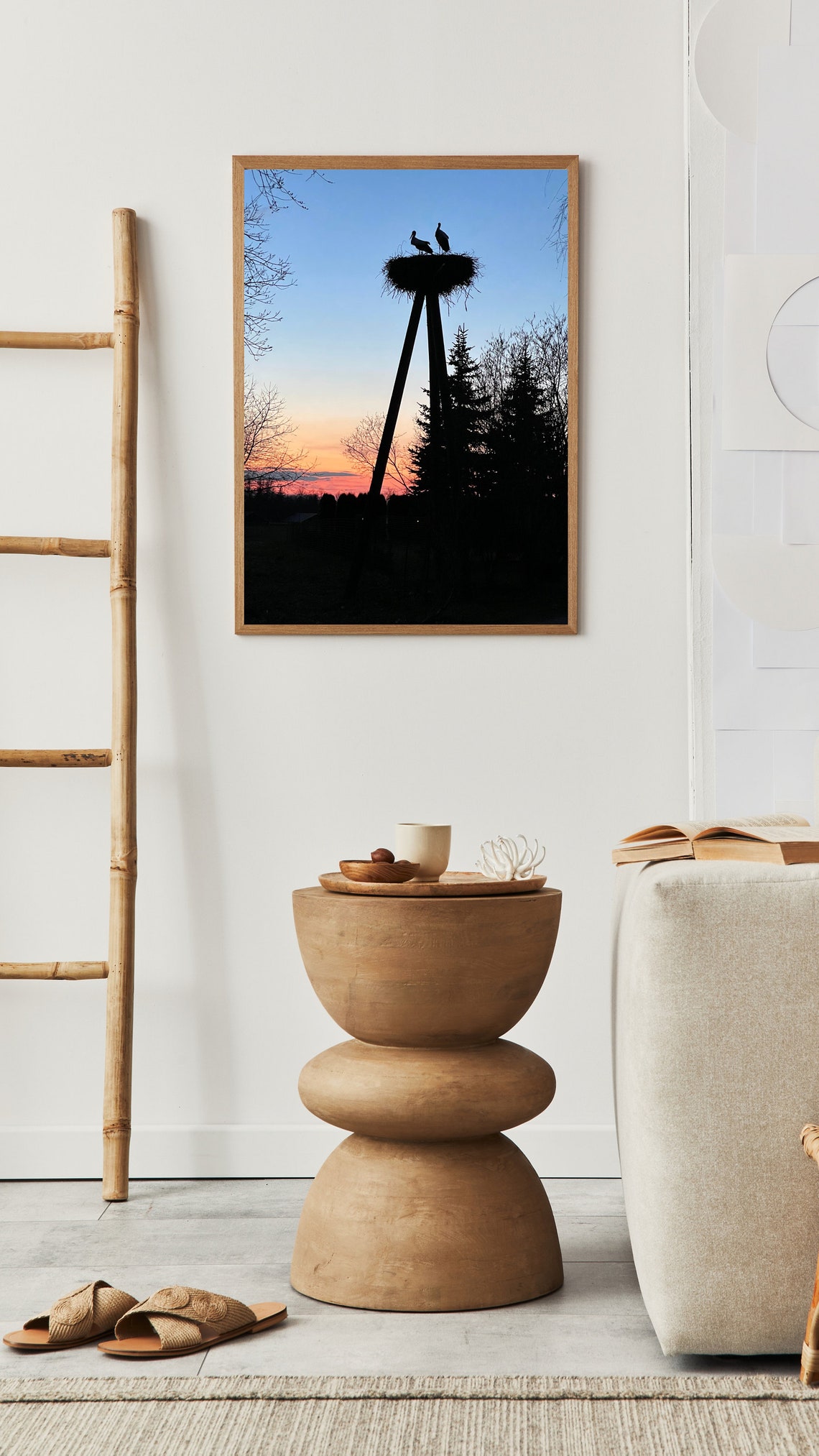 Storks Home Sweet Home Printable Wallart Encouraging Quote Postcard ...