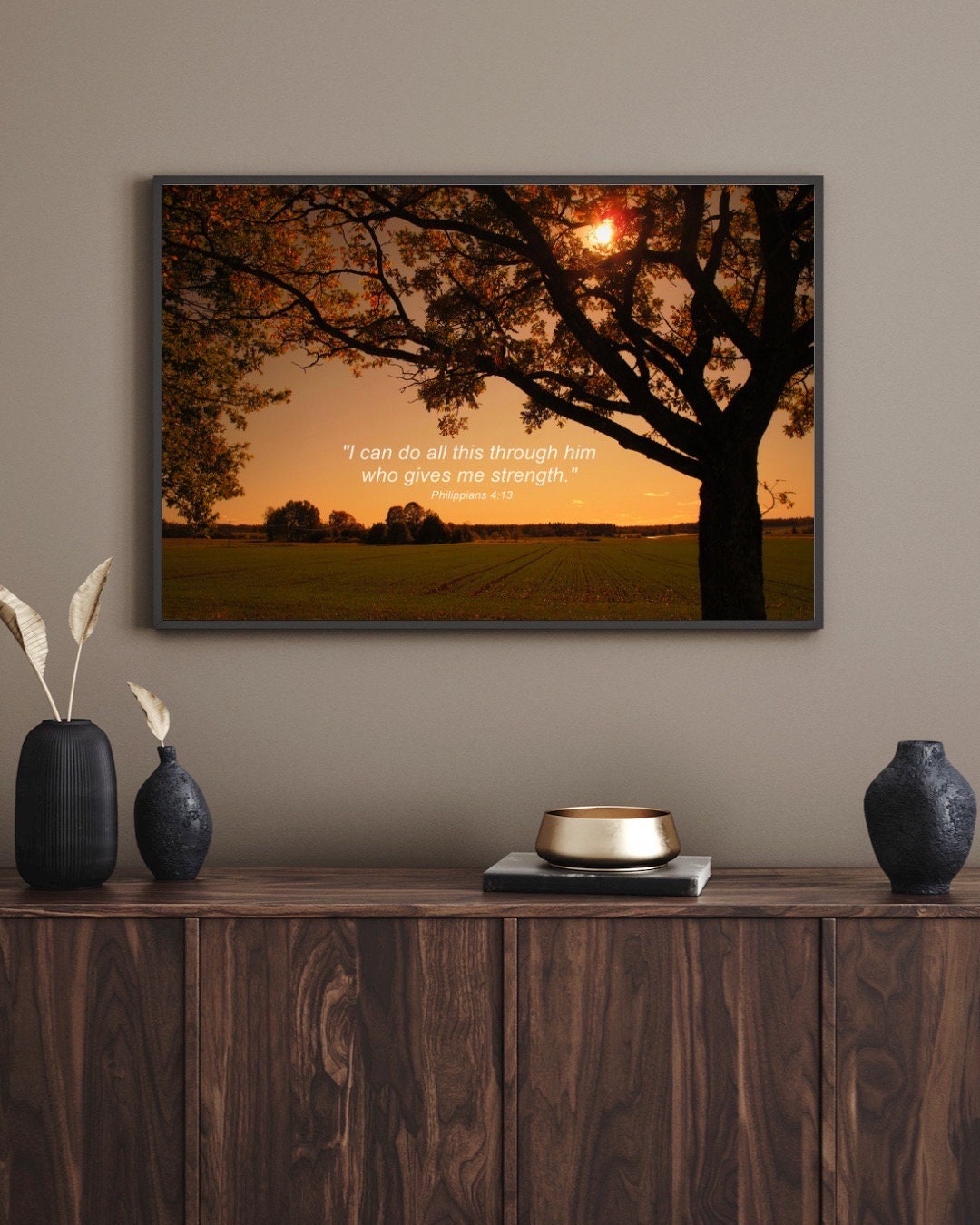 I Can Do All Things Bible Verse Print, Christian Wall Art (digital ...