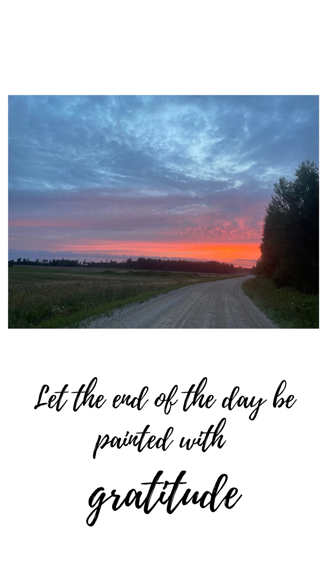 Gratitude Postcard Wallart Wallpaper Gift Download Digital Personalized ...