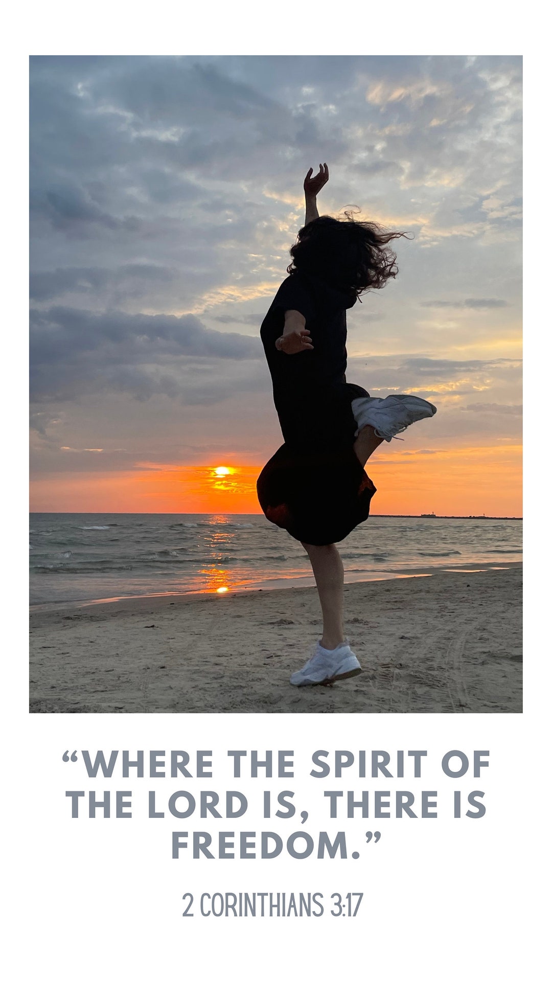 Freedom in God Bible Verse Wallart Encouraging Quote Postcard Wallpaper ...