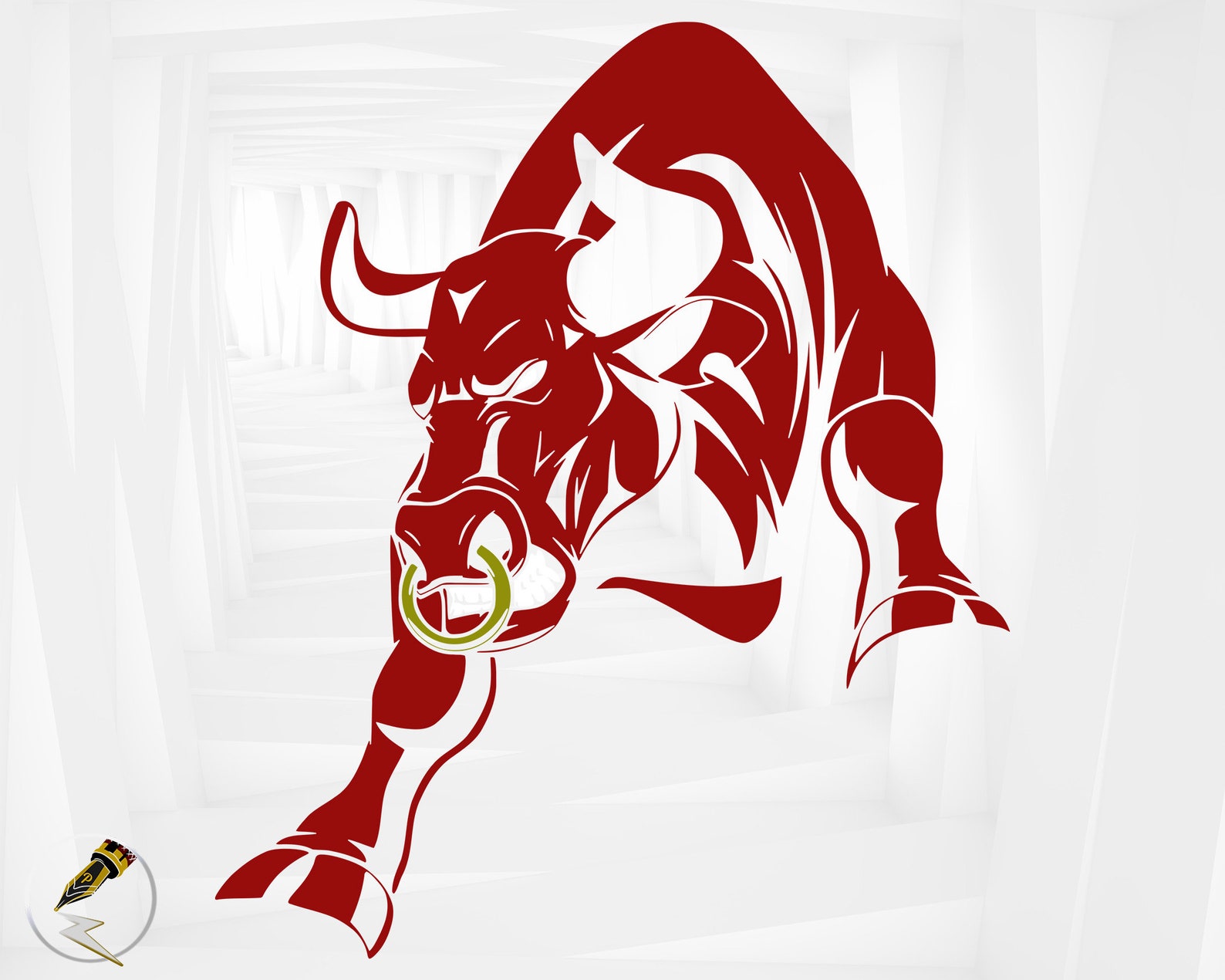 Red Bull Svg, Angry Bull SVG, Bull Design, Bullhead, Bull Clipart, SVG ...