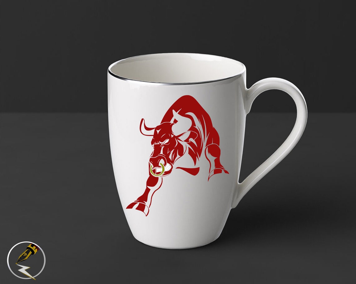 Red Bull Svg, Angry Bull SVG, Bull Design, Bullhead, Bull Clipart, SVG ...